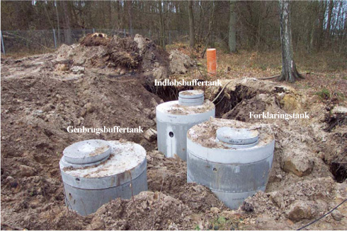 Økologisk byfornyelse og spildevandsrensning, 57 – Genanvendelse af gråt spildevand på ...